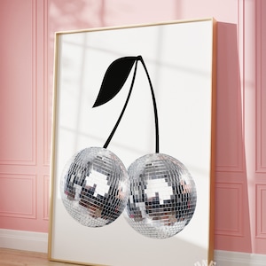 Trendy Print Set of 9, Black White Gallery Wall Set, Funky Retro ...