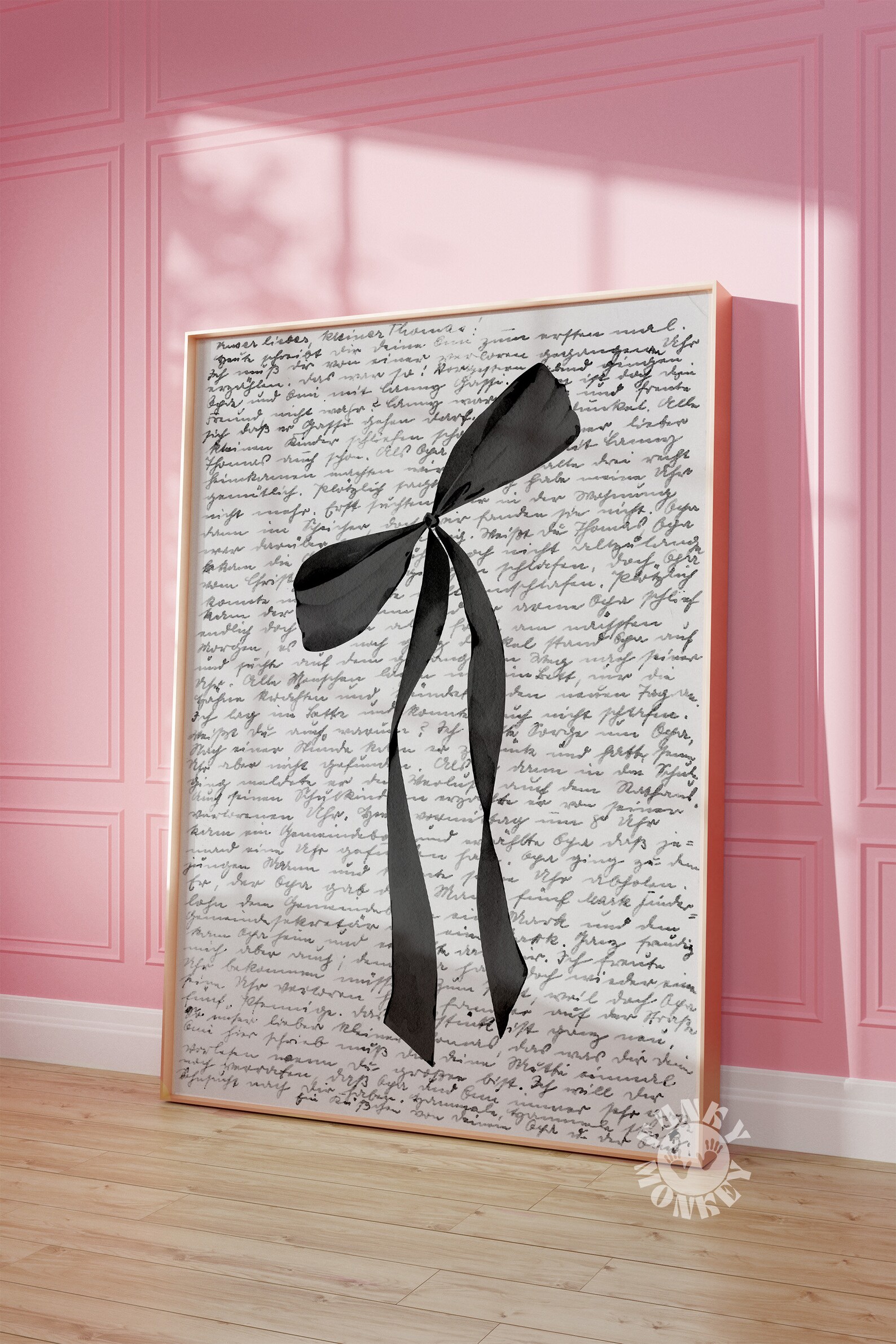 Trendy Print Set of 9, Black White Gallery Wall Set, Funky Retro ...