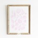 Pink Sea Shells Wall Art Print, Coastal Granddaughter Room Decor ...