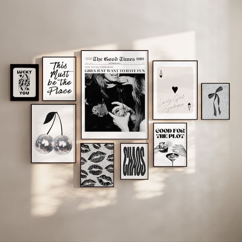 Funky Prints for Gallery Wall - Etsy