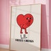 Cute Retro Bathroom Wall Art, Hello Sweet Cheeks Art Print, Funny ...