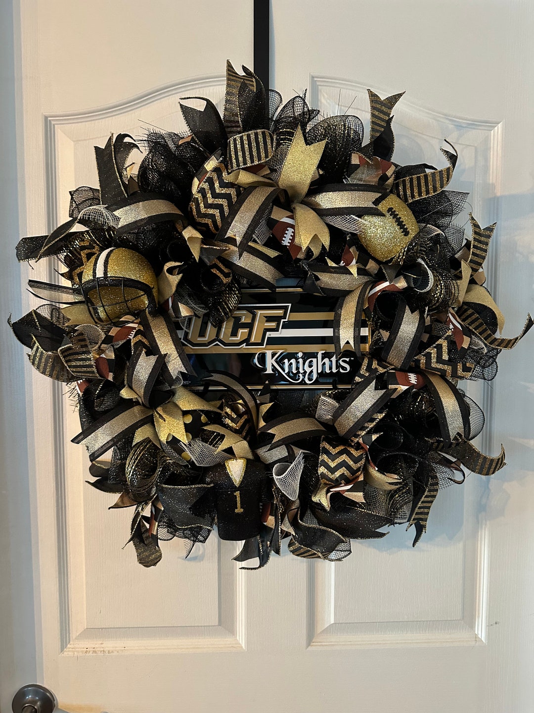 UCF Knights Wreath - Etsy