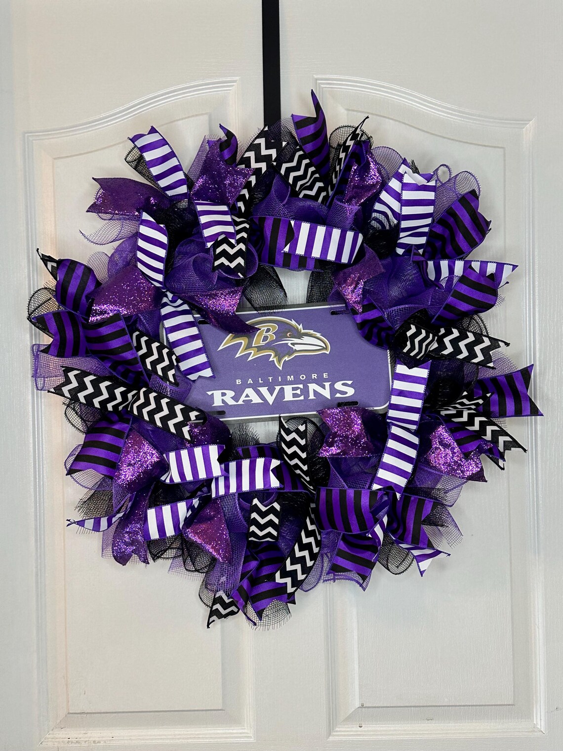Baltimore Ravens Wreath - Etsy