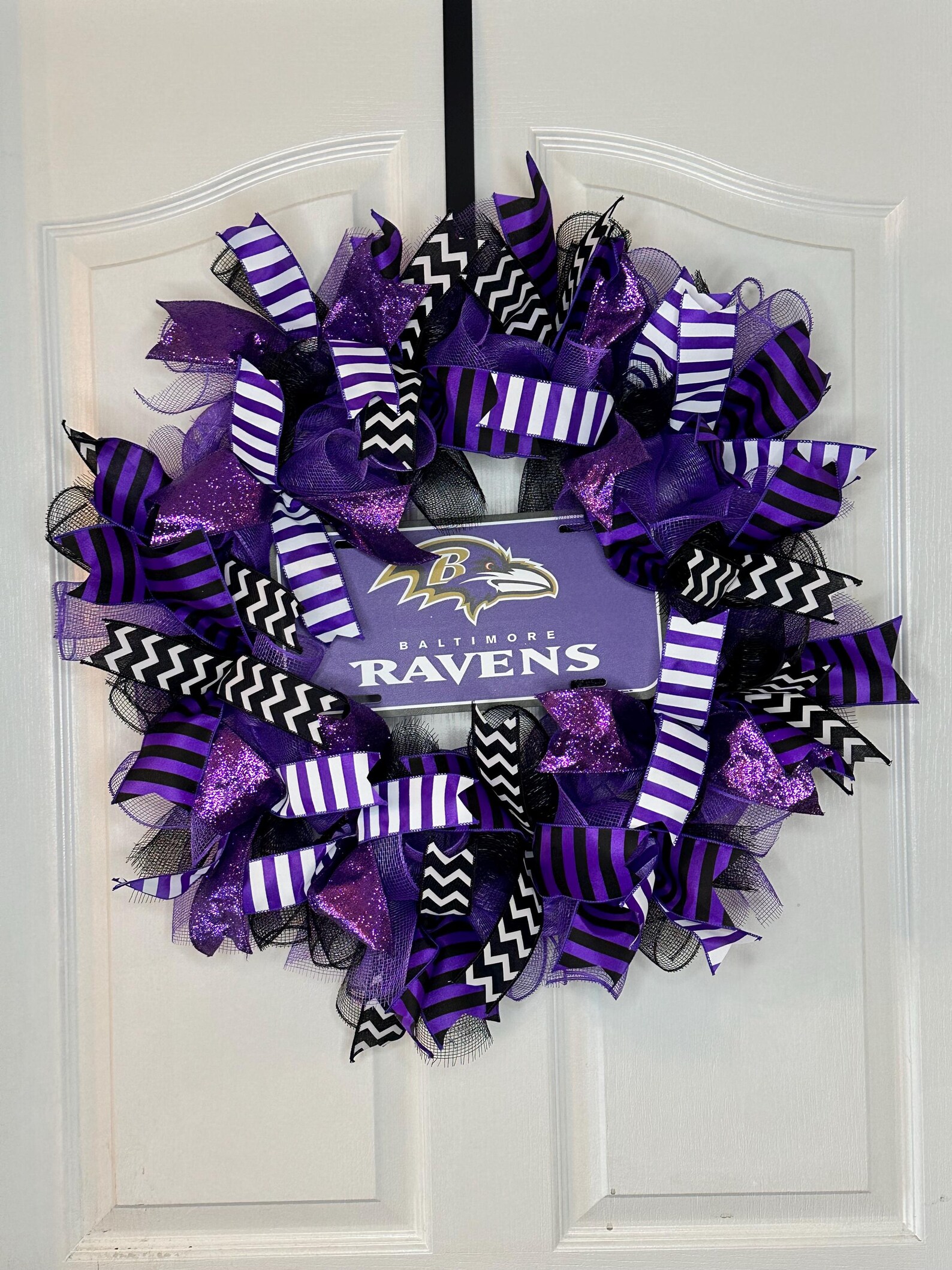 Baltimore Ravens Wreath - Etsy