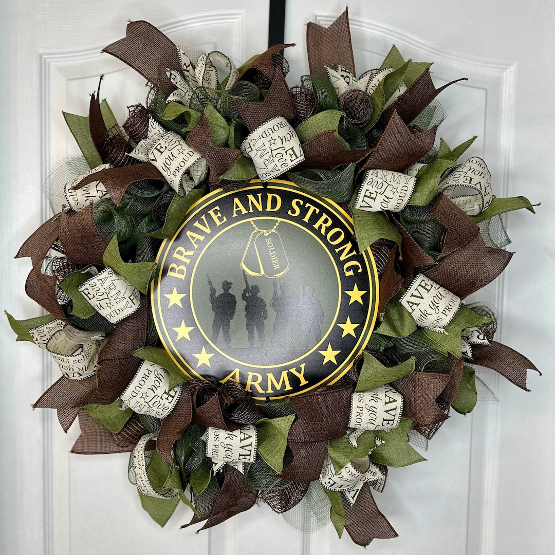 US Army Wreath - Etsy