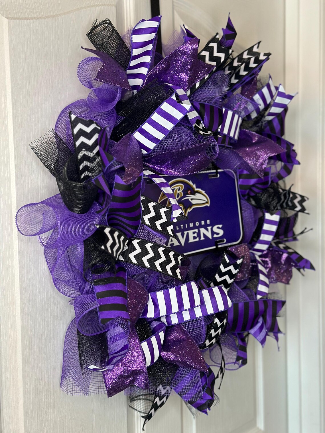 Baltimore Ravens Wreath - Etsy