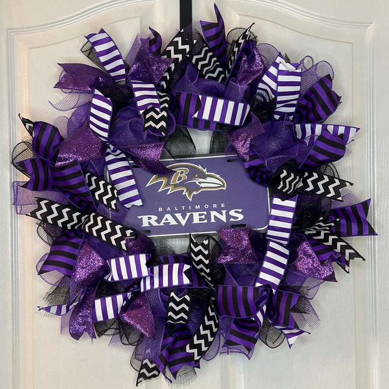 Ravens Wreath - Etsy