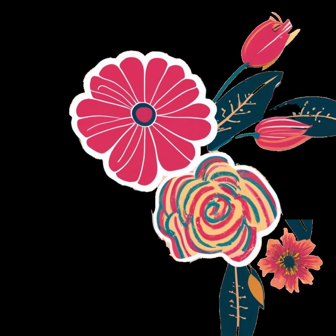 Floral Design Digital Download - Etsy