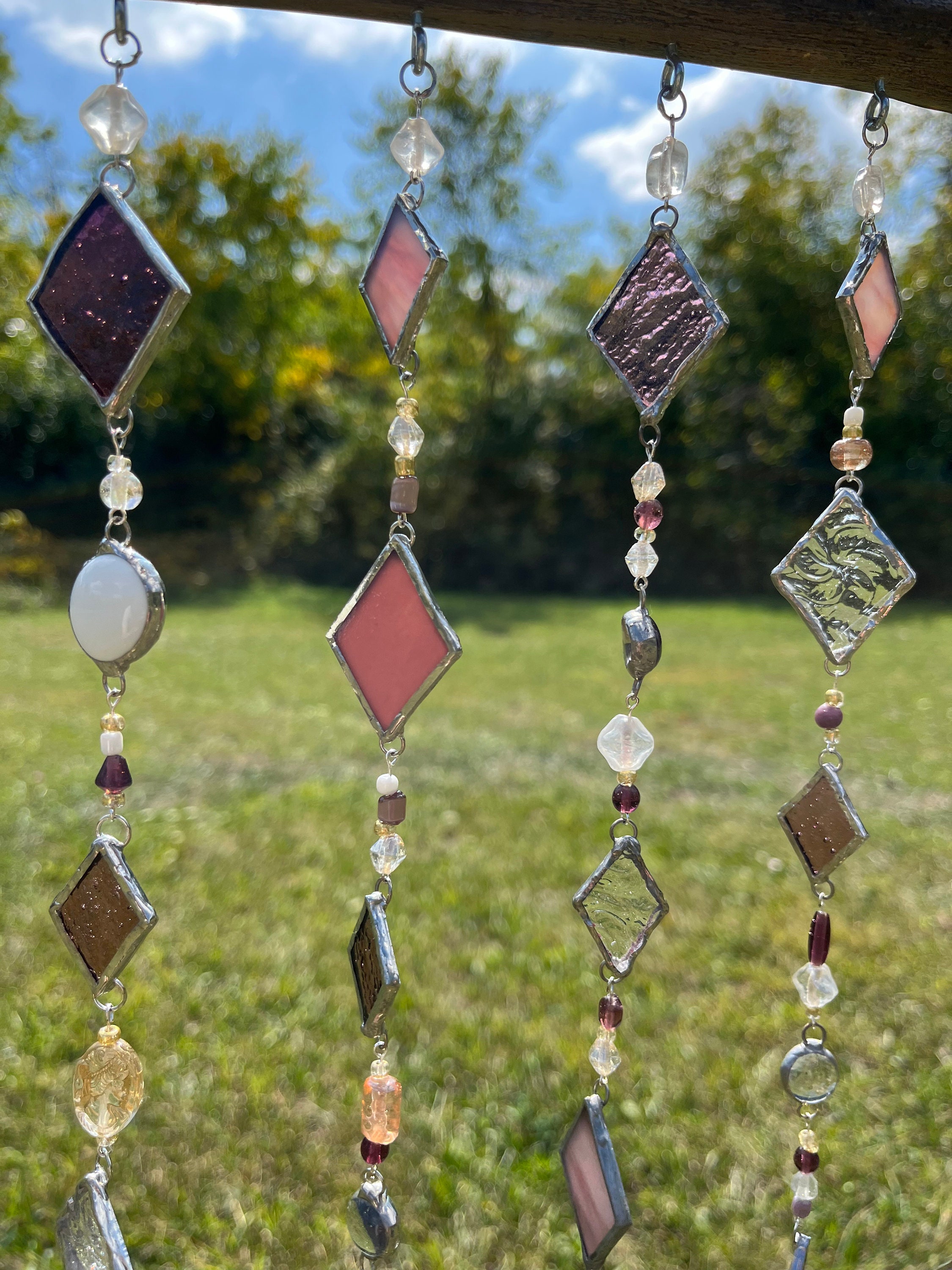 Stained Glass Hanging - Etsy