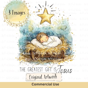 Christmas Baby Jesus Clip Art | Christmas Nativity Png | Christian ...