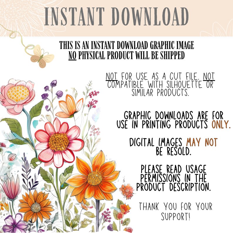 Hummingbird Clip Art | Sublimation Clip Art | Commercial Use | Garden ...