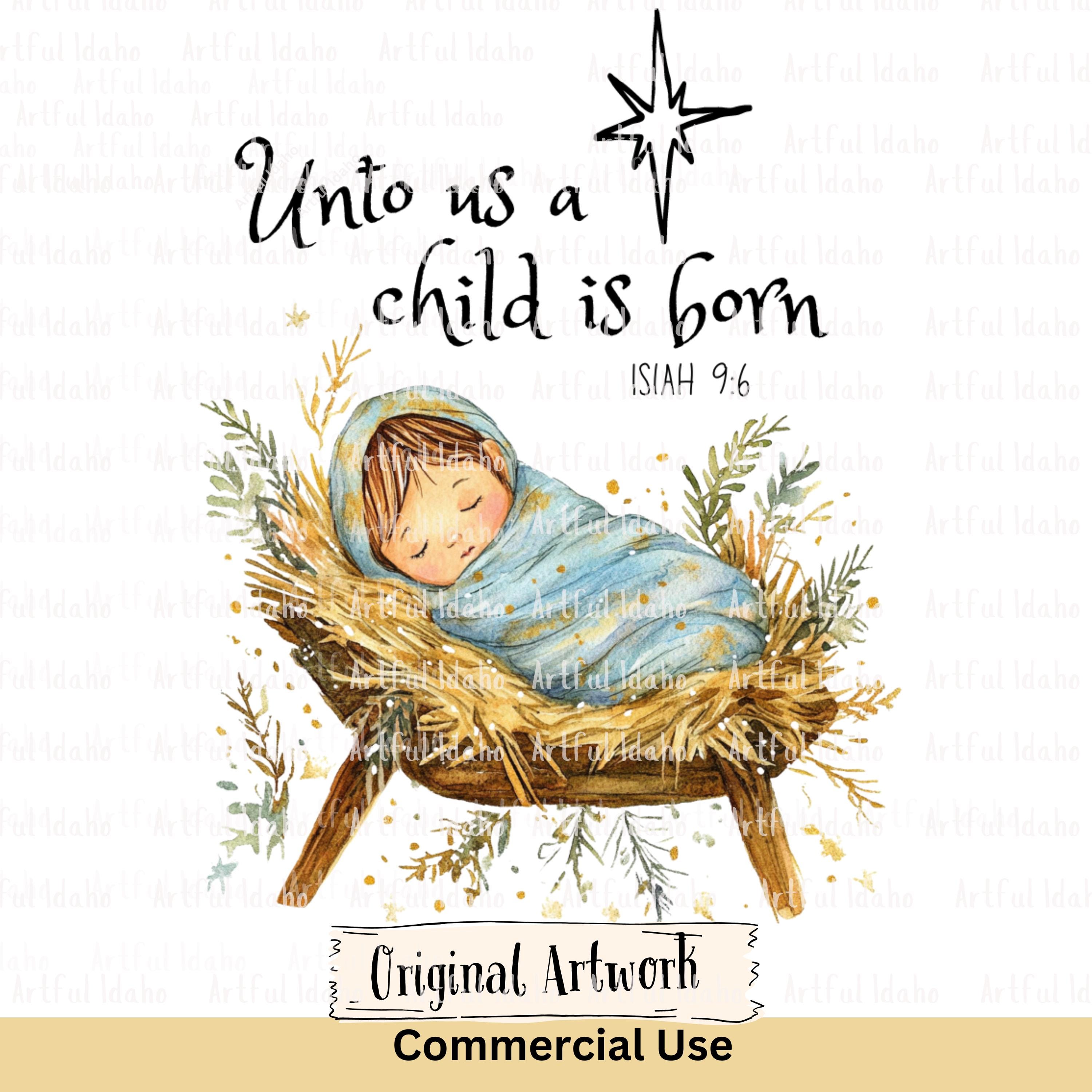 Christmas Nativity Clip Art | Christmas Baby Jesus Png | Christian ...