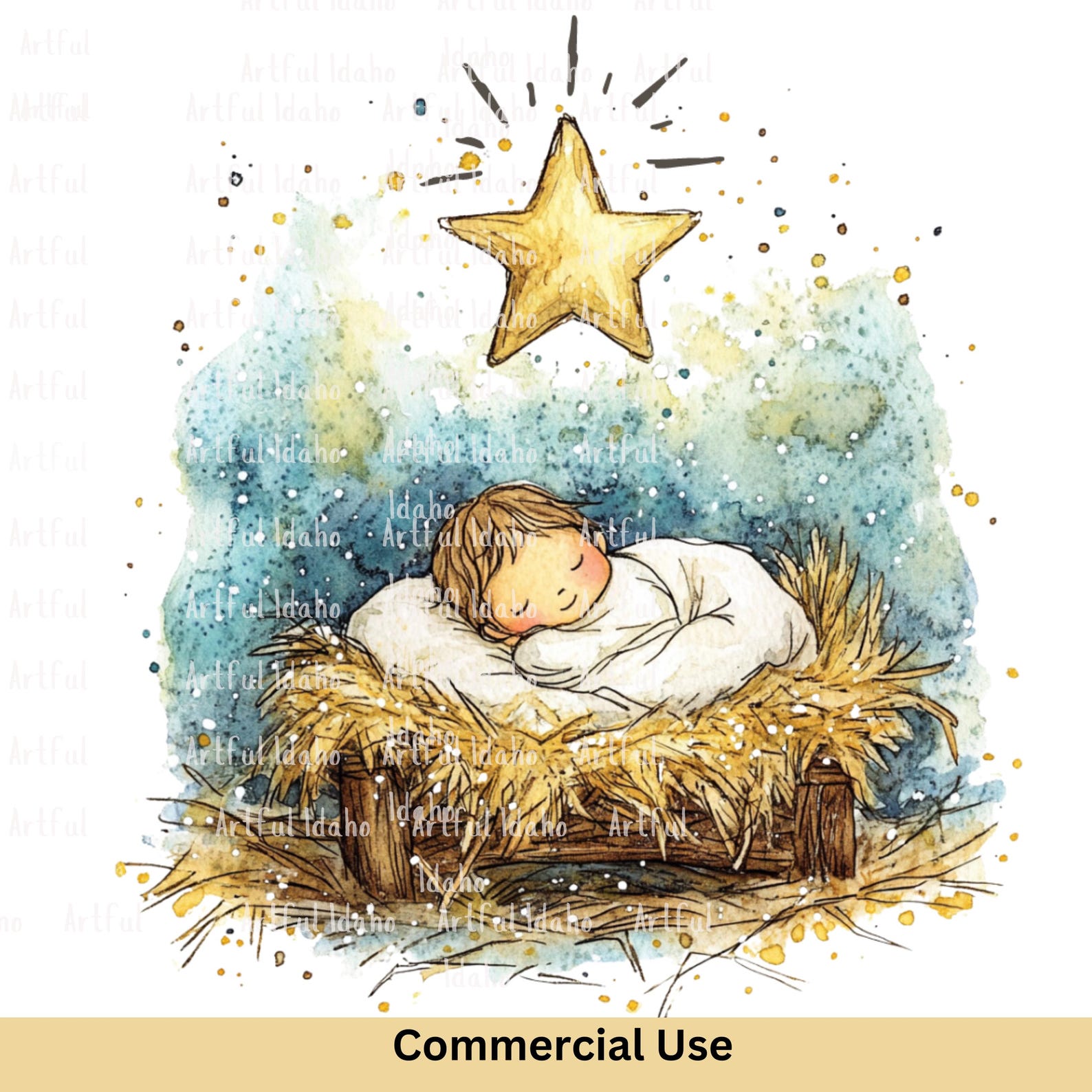 Christmas Baby Jesus Clip Art Christmas Nativity Png Christian ...