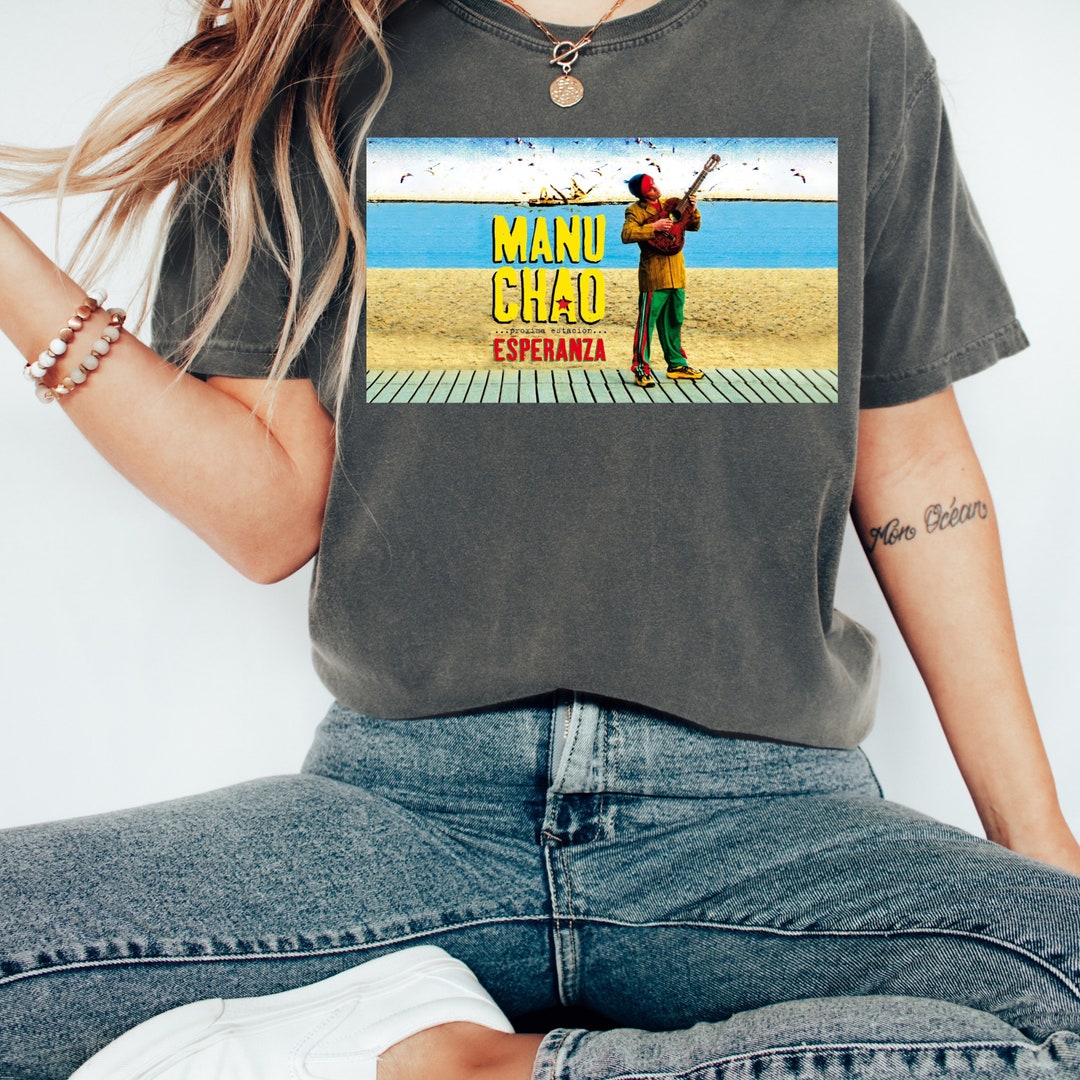 Manu Chao Spanish Band Manu Chao Tee Manu Chao T Shirt Spanish Rock ...
