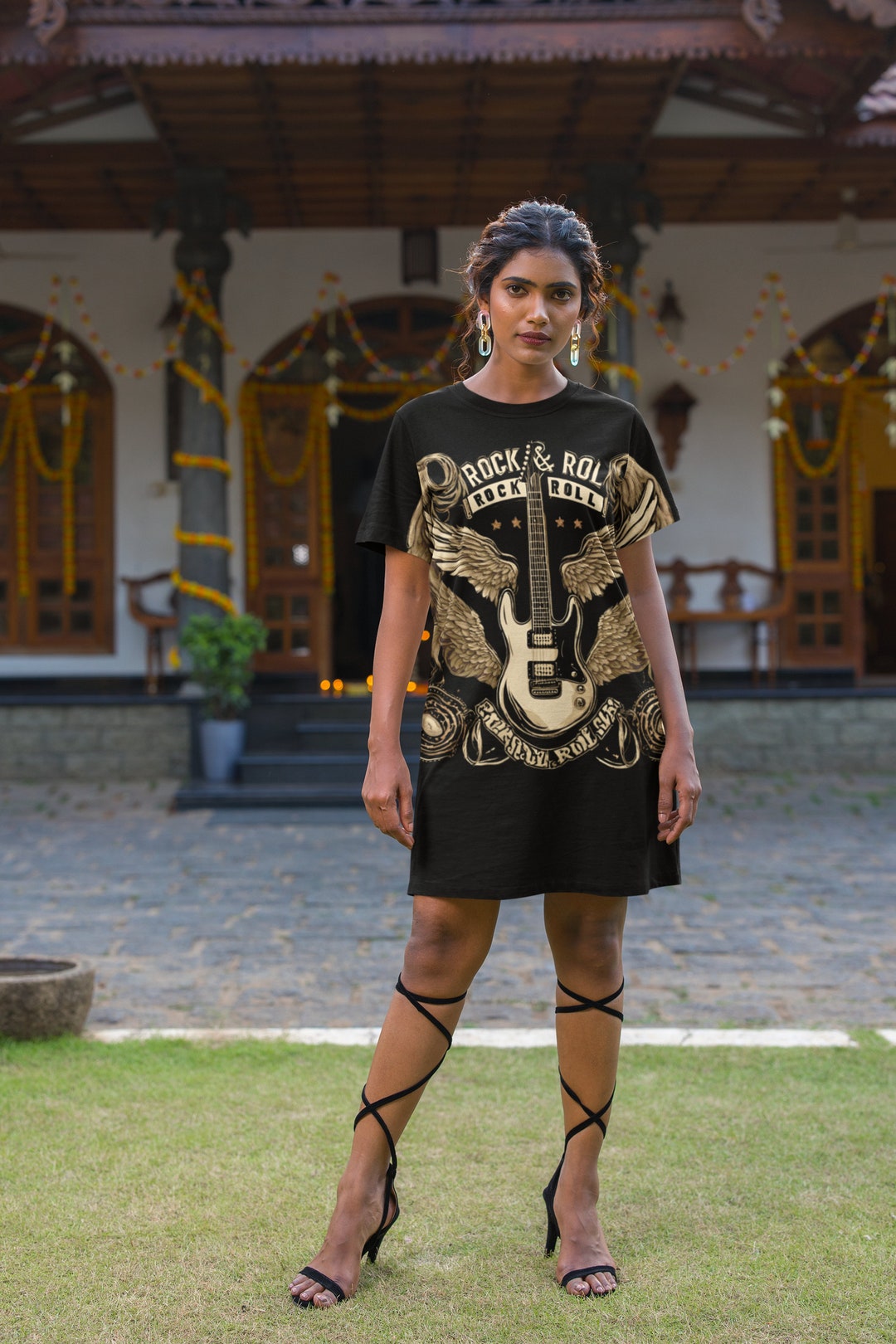 Rock and Roll T-shirt Dress, Rock & Roll Dresser| Rock Dresser | Rock ...