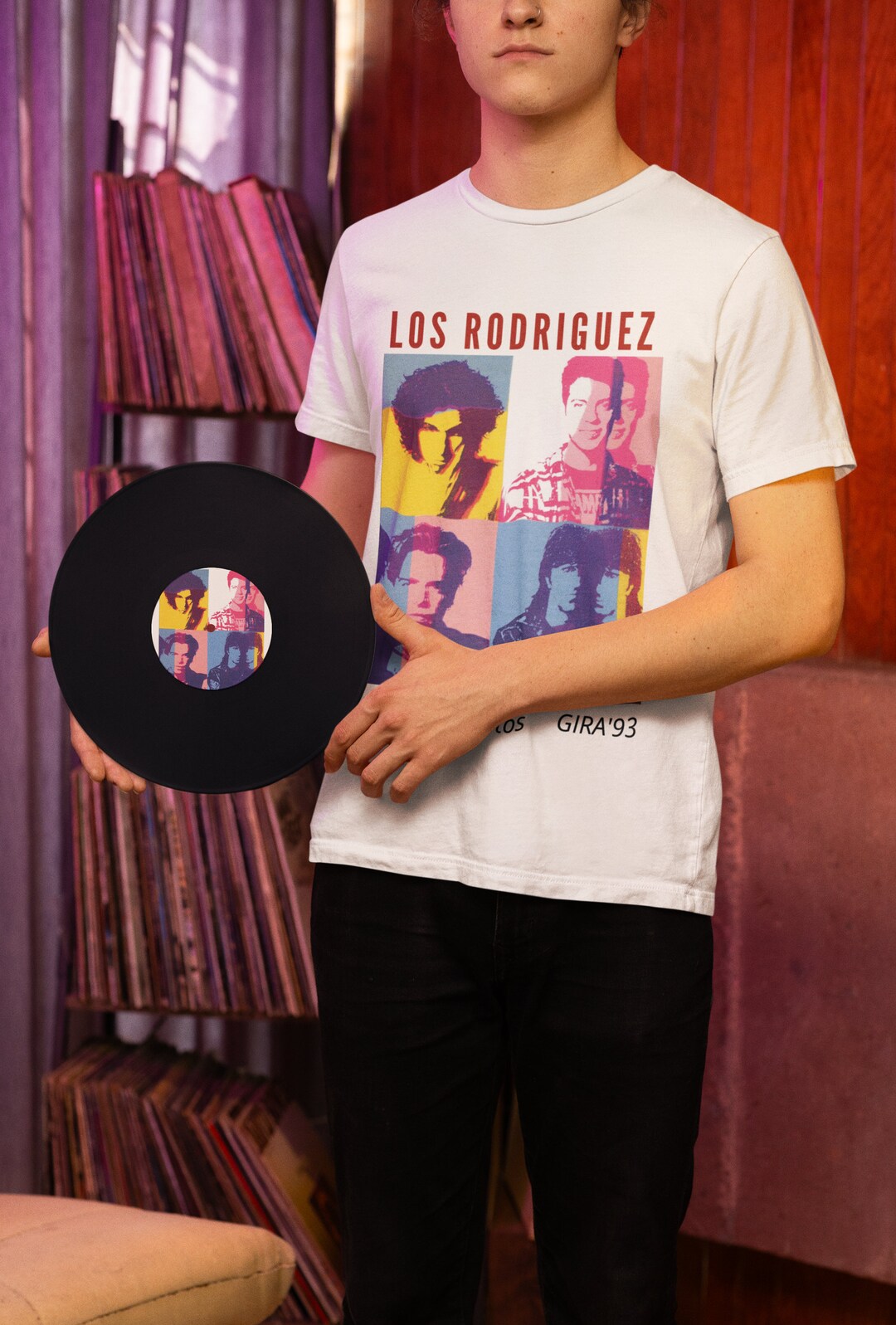 Los Rodriguez T Shirt | Los Rodriguez Rock Band 90s | Squid T Shirt ...
