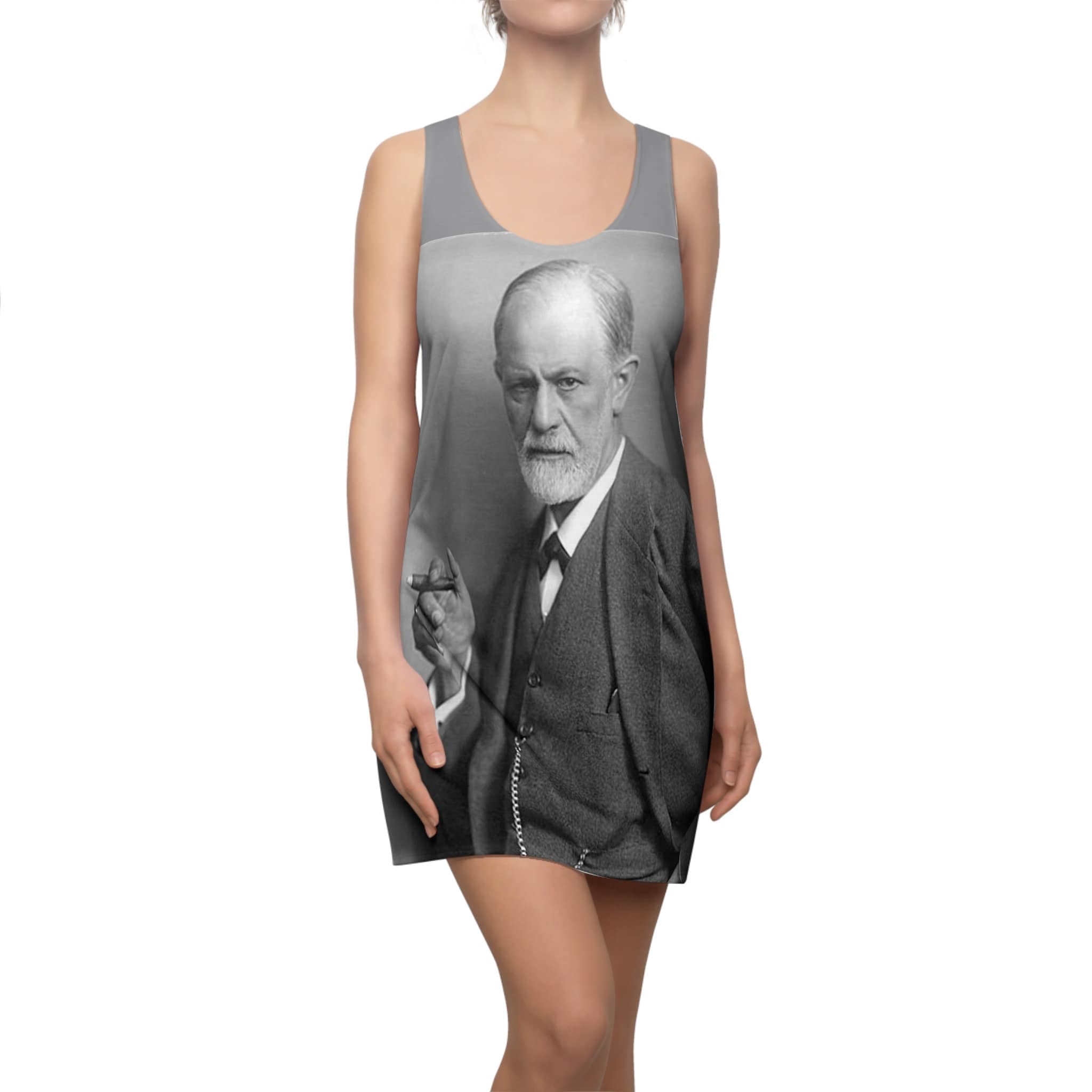 Sigmund Freud Dress/casual Dress Fashion Psy/freud Inspired Dress ...