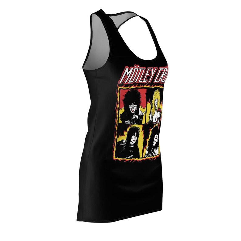 Motley Crue 80's Dress 90's Rock Band the Crue Hair Metal Glam Rock ...