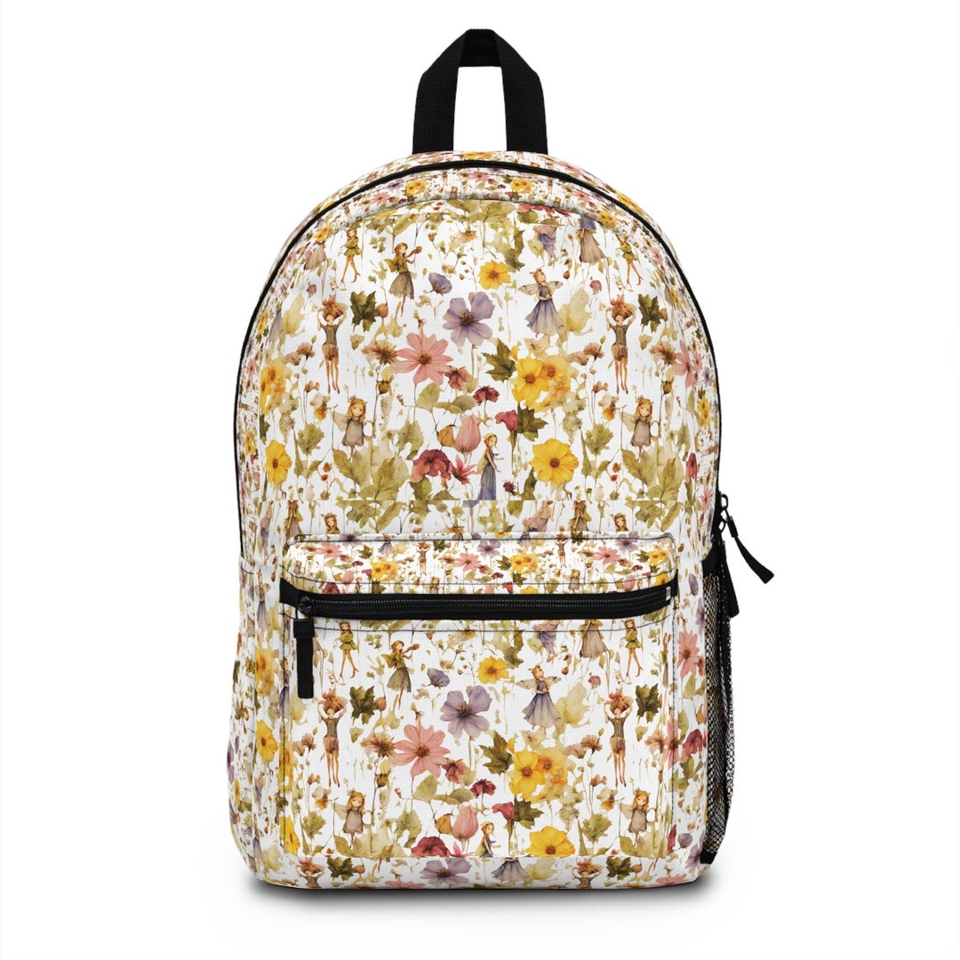 Fairy Garden Backpack | Floral Fairy Backpack | University Backpack ...