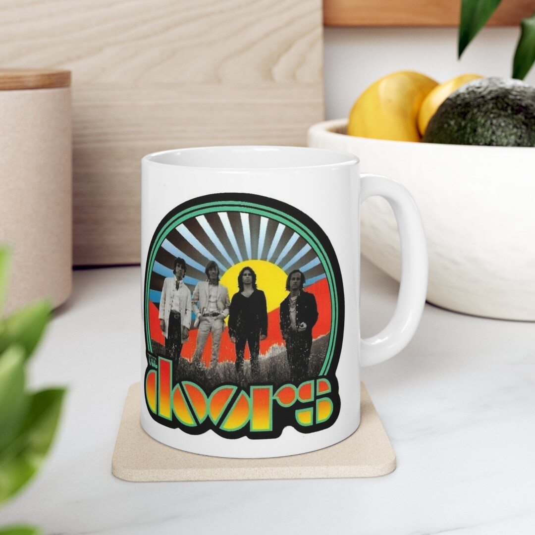 Doors Design Mug | Morrison Mug| Rock Band Mug Gift | Gift for Rock Fan ...