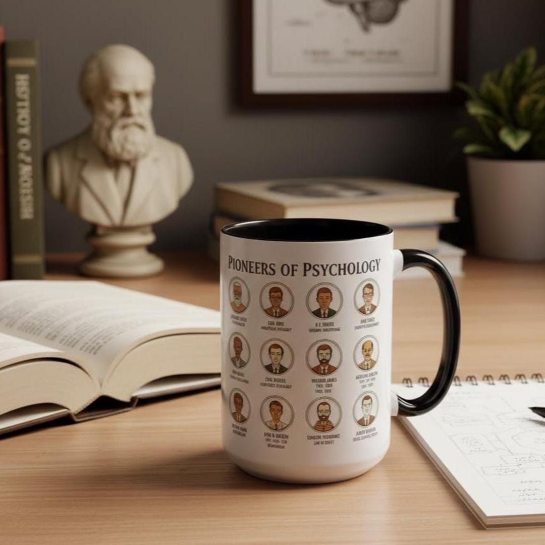 Pioneers of Psychology Mug,psychology Coffee Mug,psychology Pioneers ...