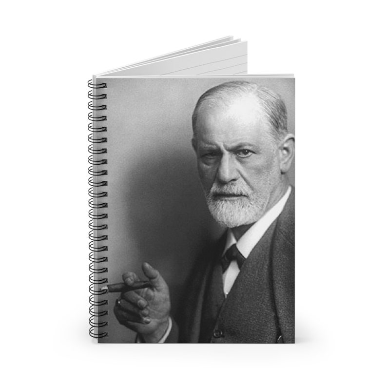 Sigmund Freud Spiral Notebook/psychology School Notebook/gift for ...