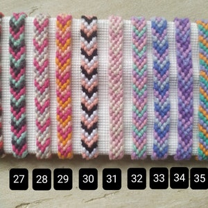 Brazilian Chevron Model Bracelets. - Etsy