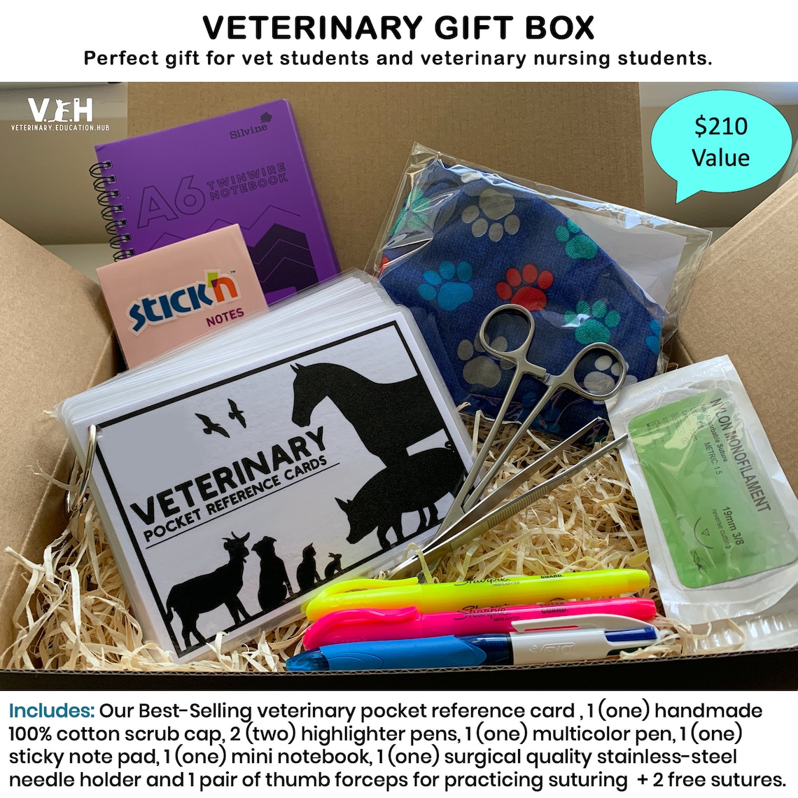 Veterinary Gift Box for Veterinary Students, Vet Nurses, Vet Techs ...