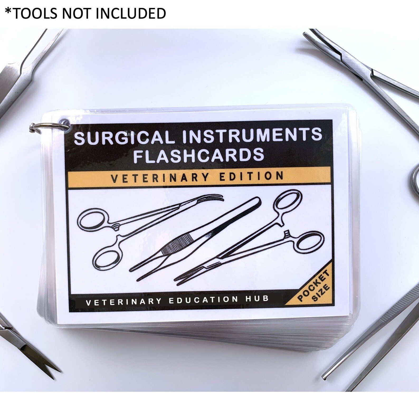Veterinary Surgical Instruments Flashcards, Veterinary Pocket Book ...