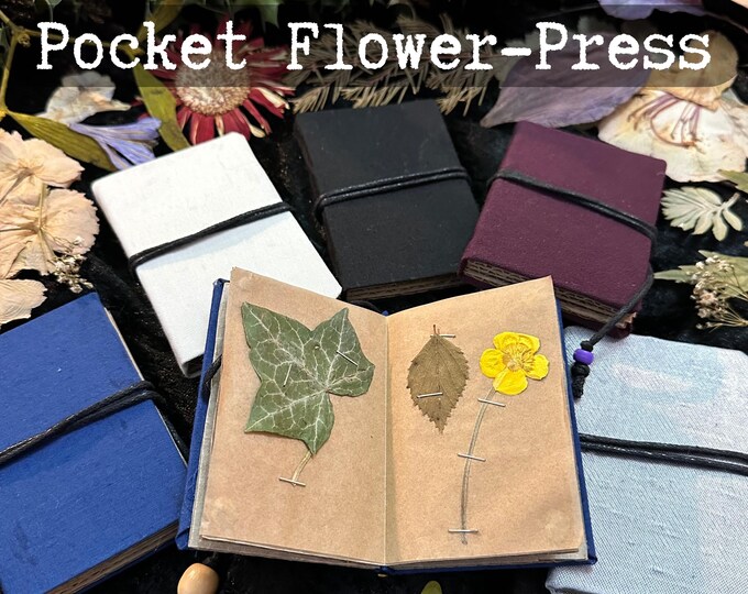 Pocket Flower-press - Etsy UK