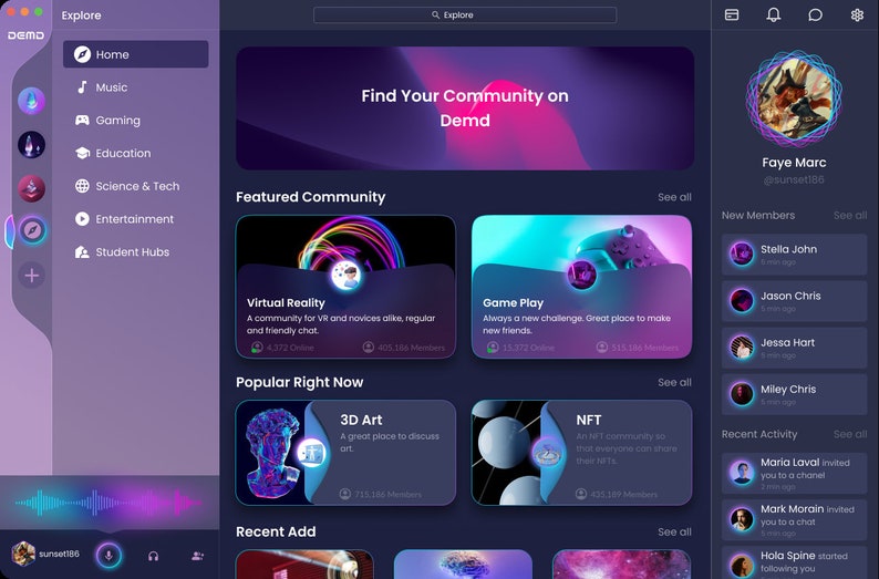 Desktop UI Design App (only Landing Page) - Etsy