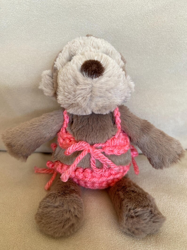 Jellycat Accessories Bikini for Peanut, Bean, or Smudge Monkey - Etsy