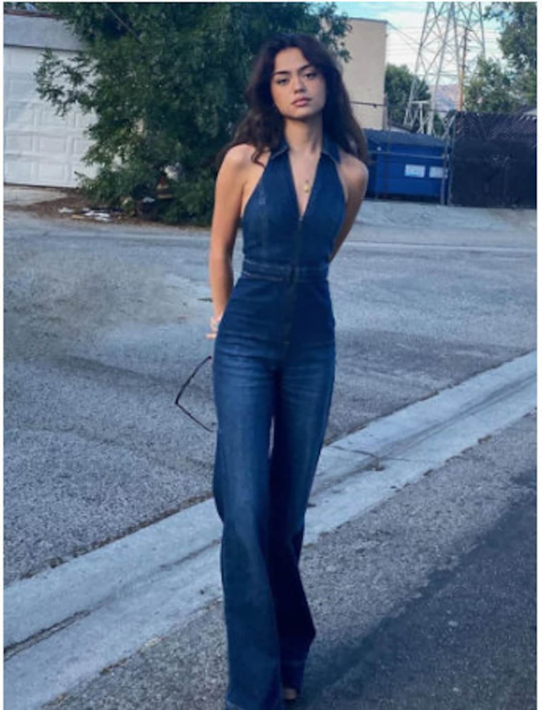 Women Slim Fit Jumpsuit/fit Slim Zipper Jumpsuit/sleeveless - Etsy