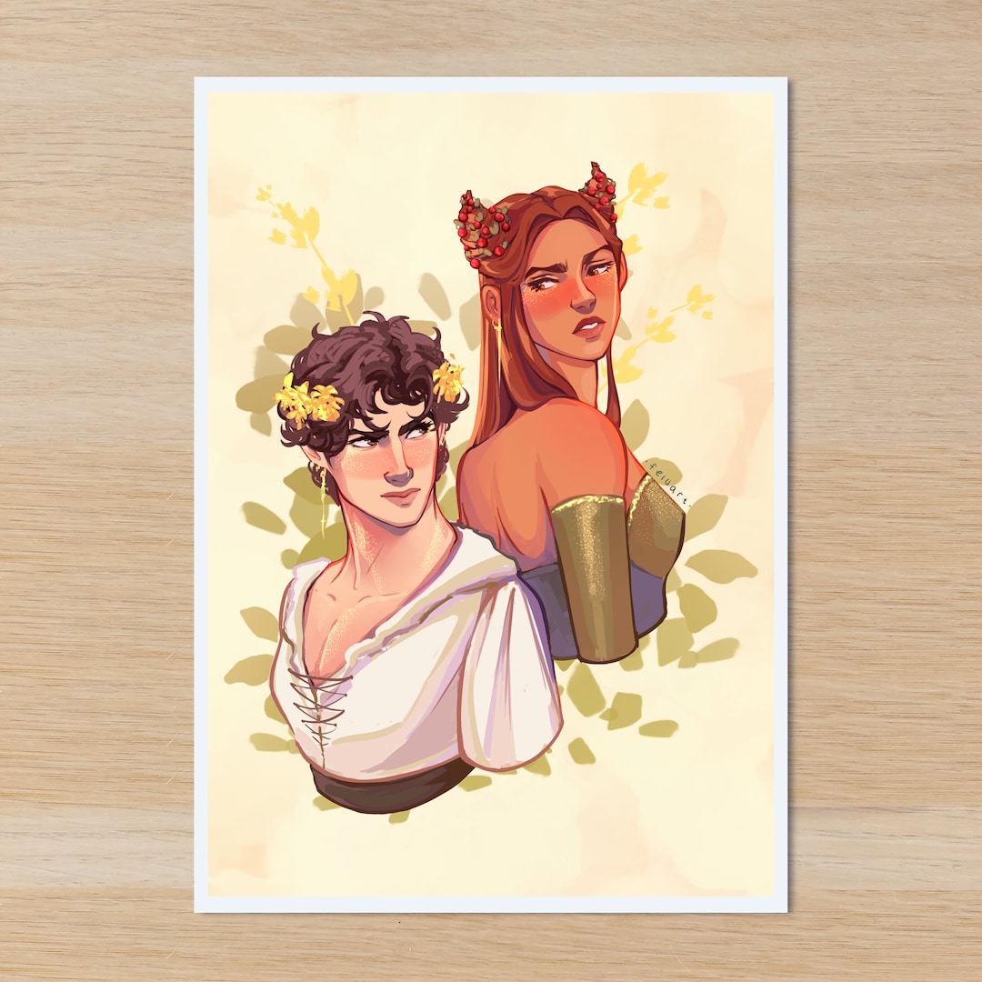 Jude & Cardan | the Cruel Prince | Art Print - Etsy