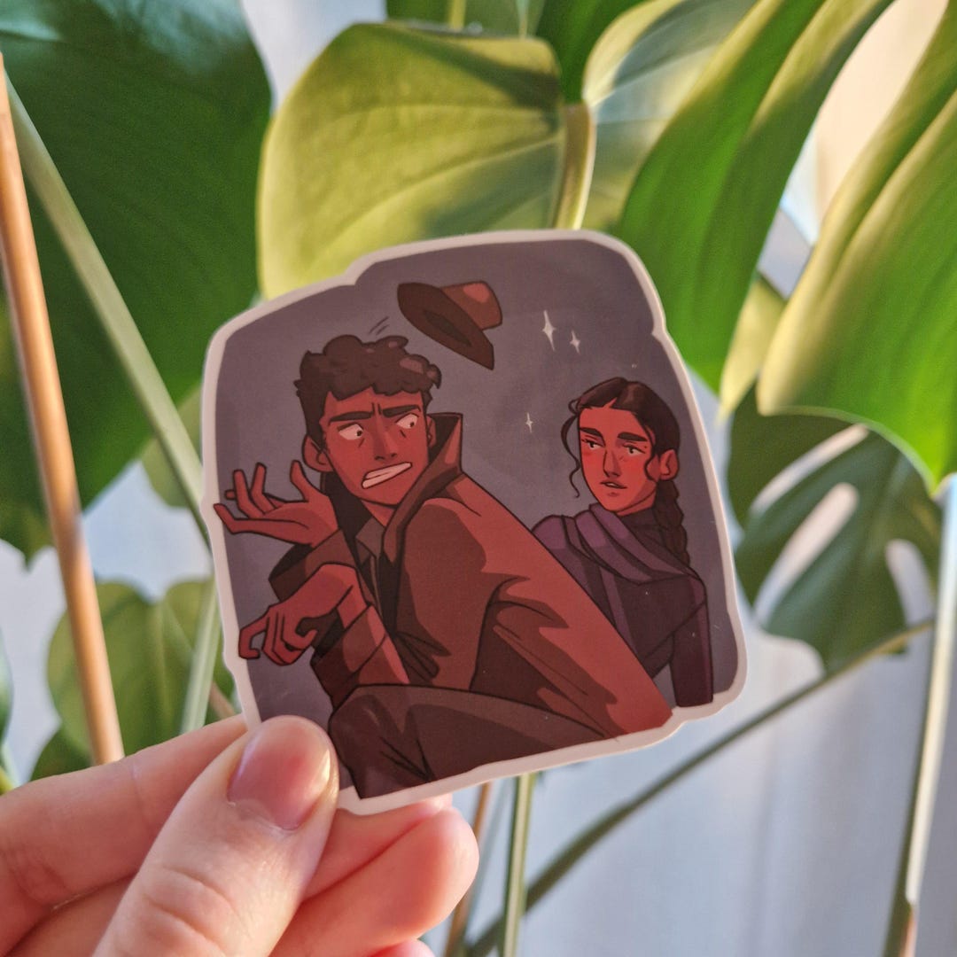 Jesper & Inej | Six of Crows | Vinyl Sticker - Etsy