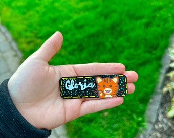 Naruto Handpainted Name Tag for Work - Etsy