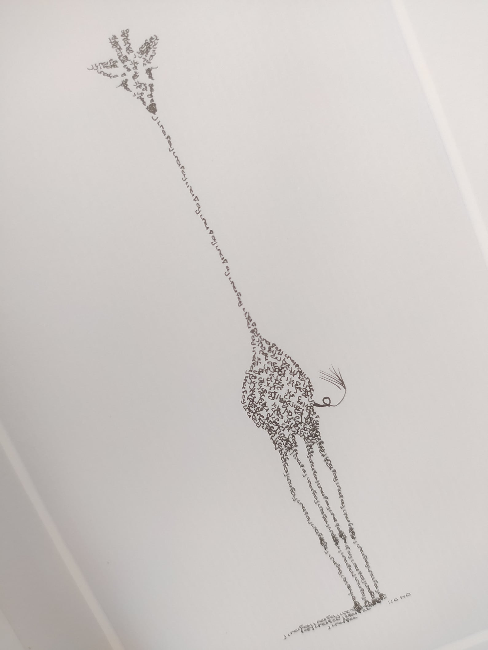 Wordart Giraffe | Written Words | Baby Giraffe | | Calligram ...