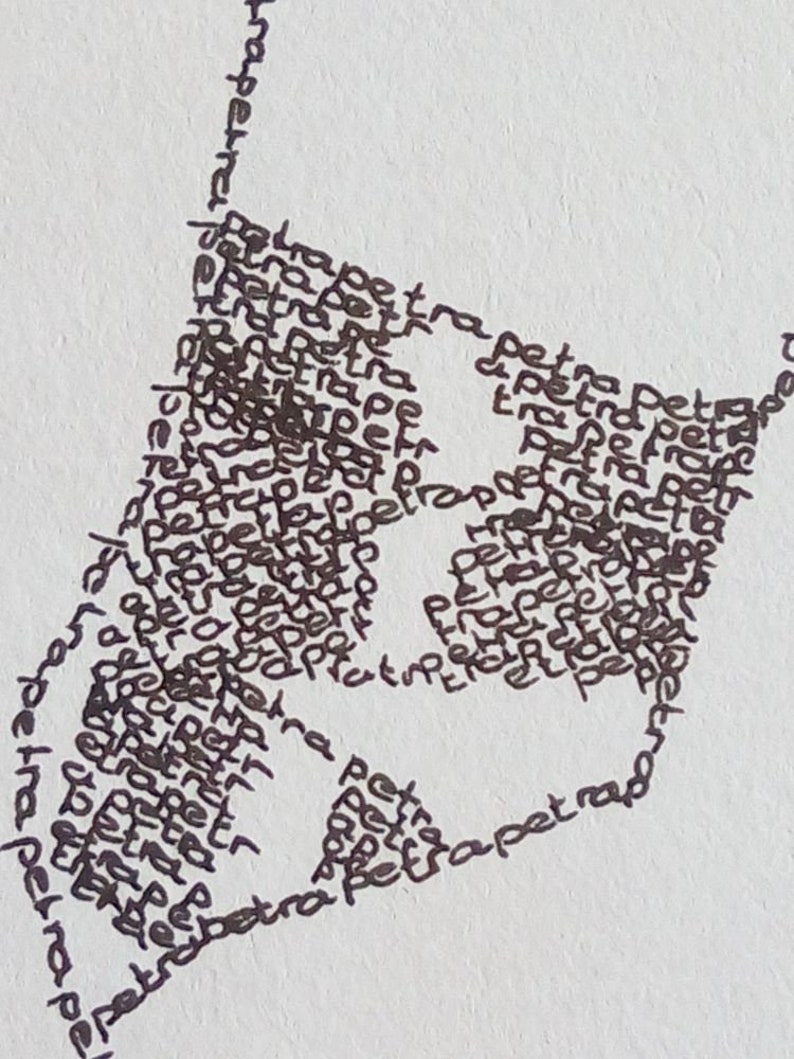 Ballet Shoes Made With Handwritten Words | Personalized Gift ...