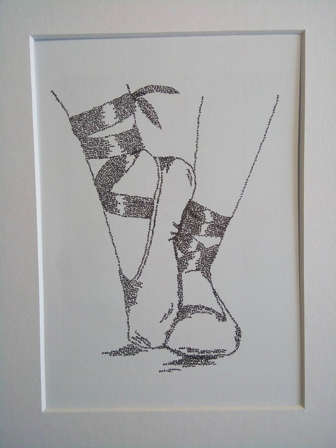 Ballet Shoes Made With Handwritten Words | Personalized Gift ...