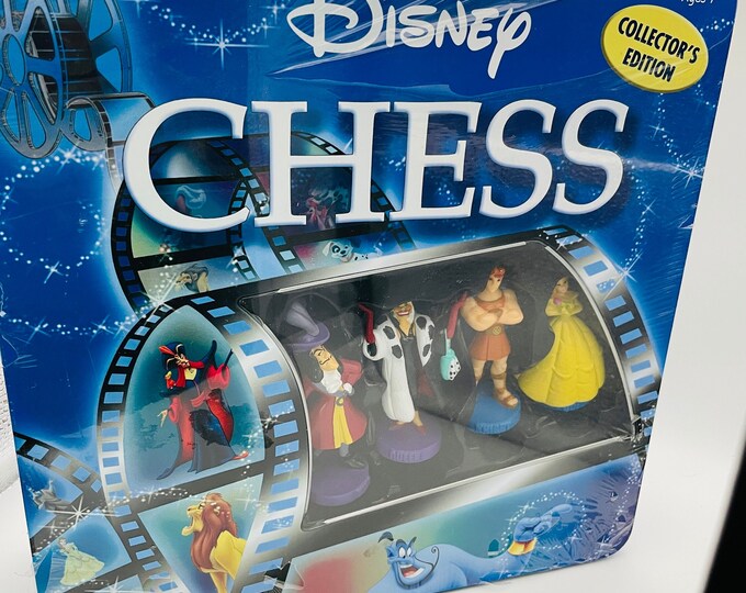 Vintage Disney Collector Chess Set - Great Disney Collectable With Hand ...