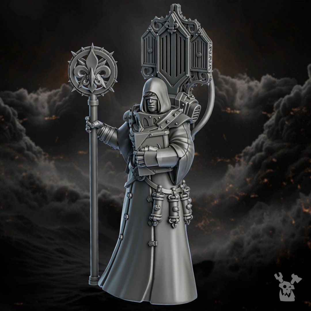 3d Printed Order of Repentance Herald by Dakkadakka Miniatures - Etsy