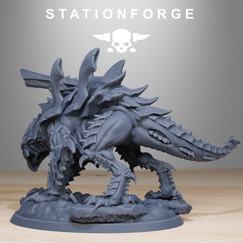 3D Printed Xenarid Predator by Stationforge Miniatures - Etsy