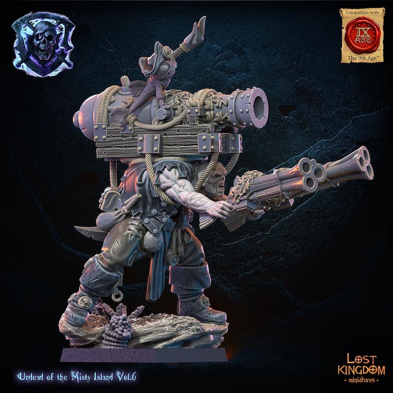 3d Printed Wigor "the Bomber" by Lost Kingdom Miniatures - Etsy