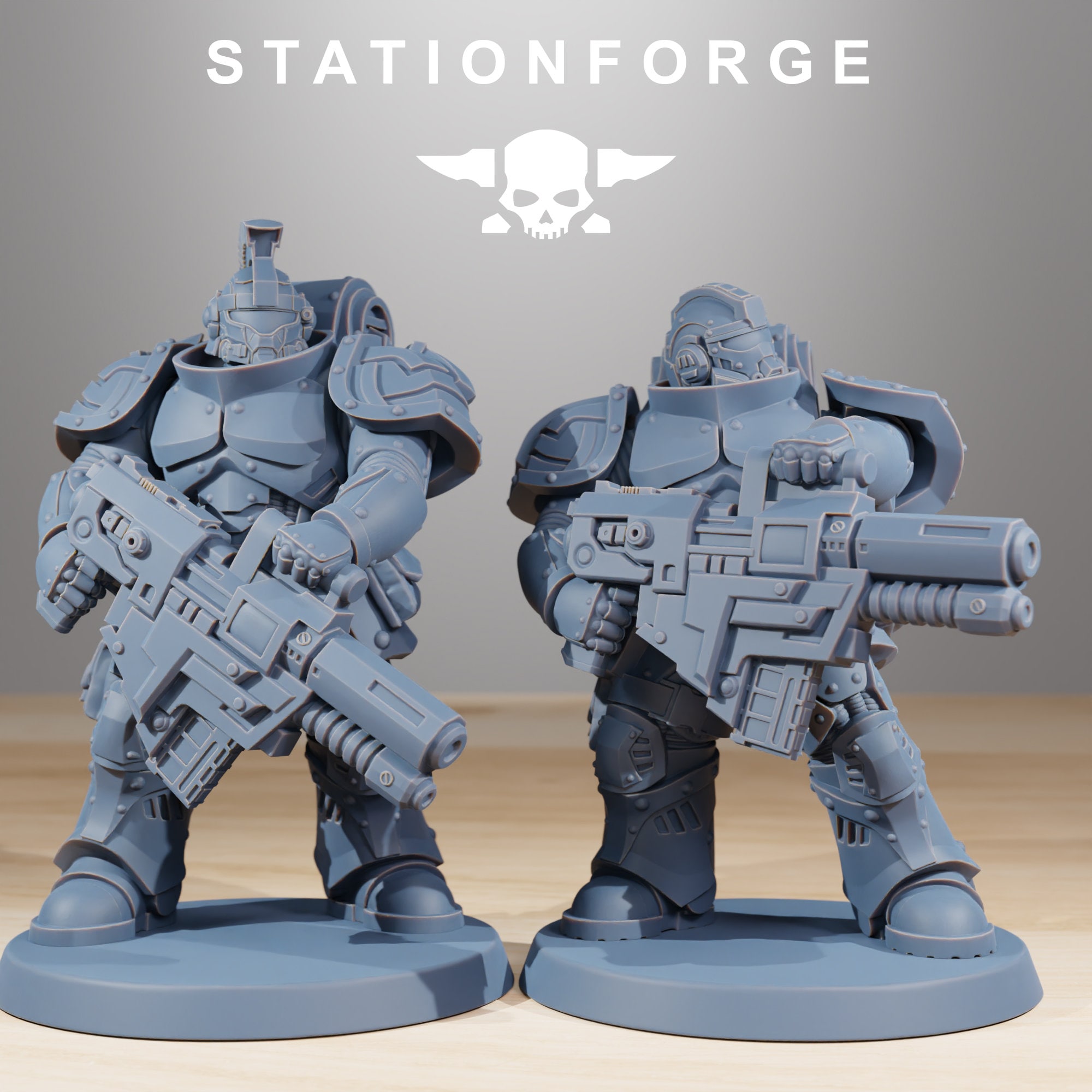 3D Printed Socratis Knights by Stationforge Miniatures - Etsy