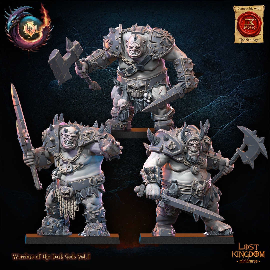 3D Printed Forsworn Regiment by Lost Kingdom Miniatures - Etsy