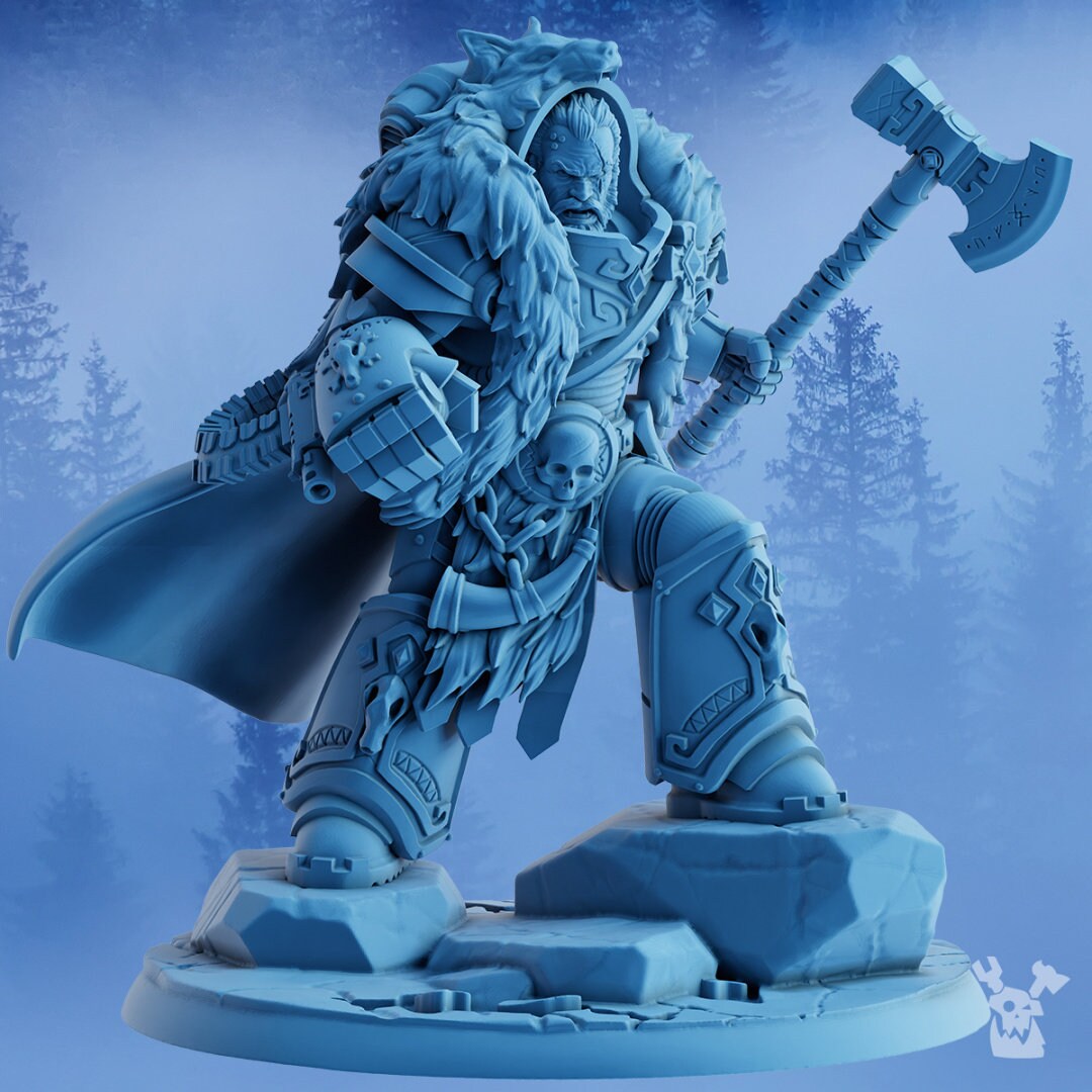 3d Printed Äsver, the Storm Father by Dakkadakka Miniatures - Etsy
