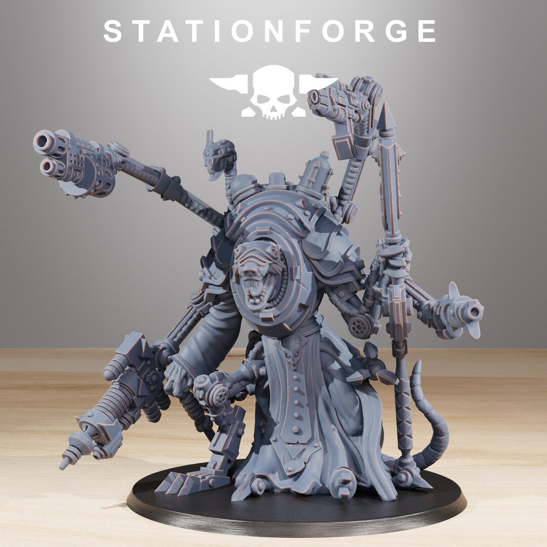 3D Printed Raticus Techer by Stationforge Miniatures - Etsy