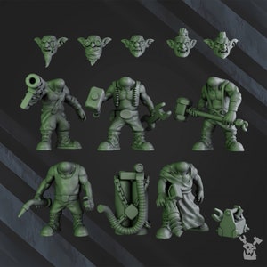 3d Printed Gobbo Squad by Dakkadakka Miniatures - Etsy