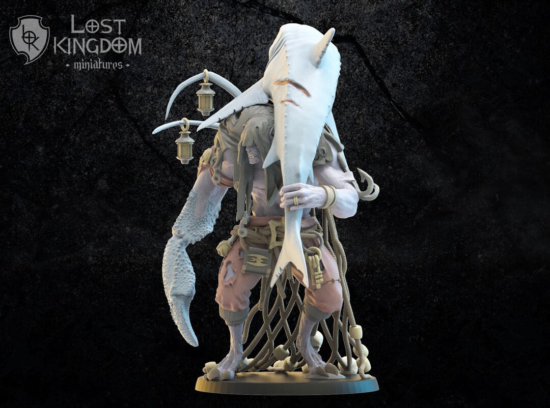 3d Printed Eldritch "the Claw" Vycanthrope Hero by Lost Kingdom ...