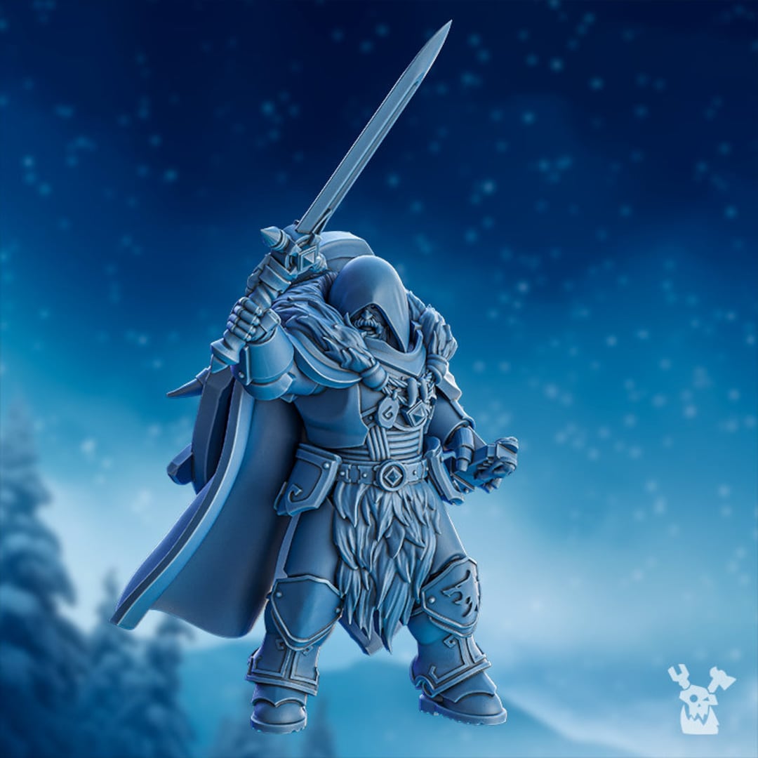 3D Printed Stormbringers Champion by Dakkadakka Mininatures - Etsy